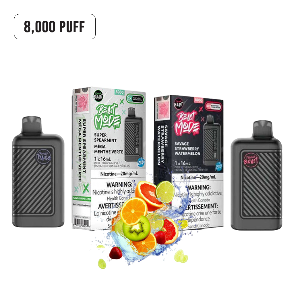 Beast Mode Max – 8,000 Puffs - Vape Delivery Canada